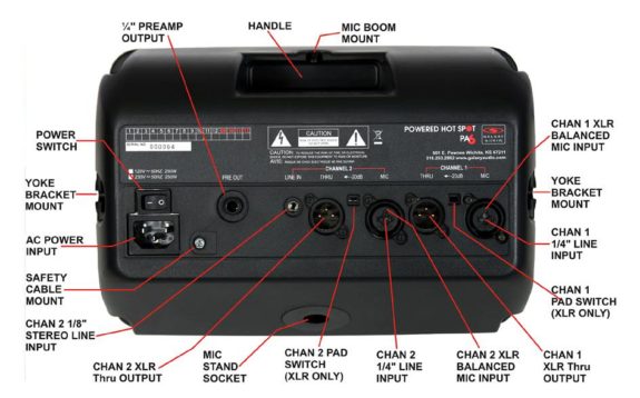 PA6-BT - Powered Hot Spot with Bluetooth ® – MTR Professional Audio Ltd
